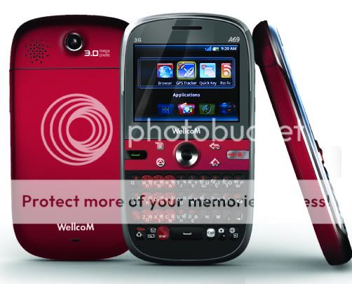 WellcoM A69 sự kết hợp giữa HĐH Android + Bàn phím QWERTY ...