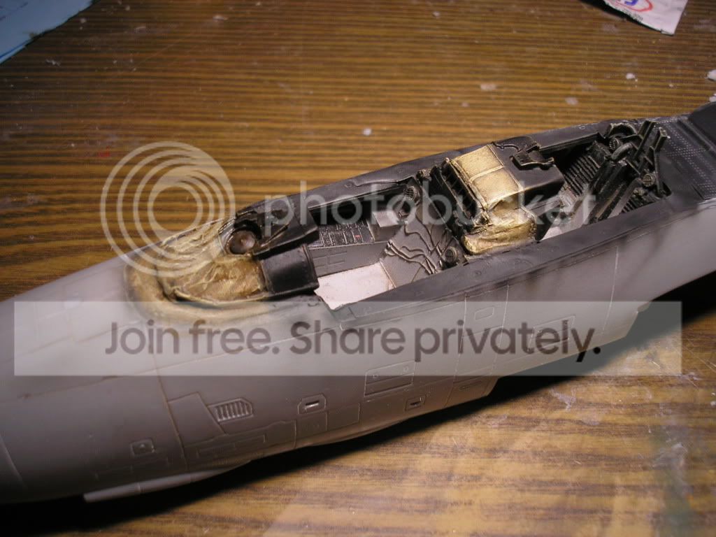 F-14B conversion from Revell F-14A 1:32 with any upgrades - Work in ...