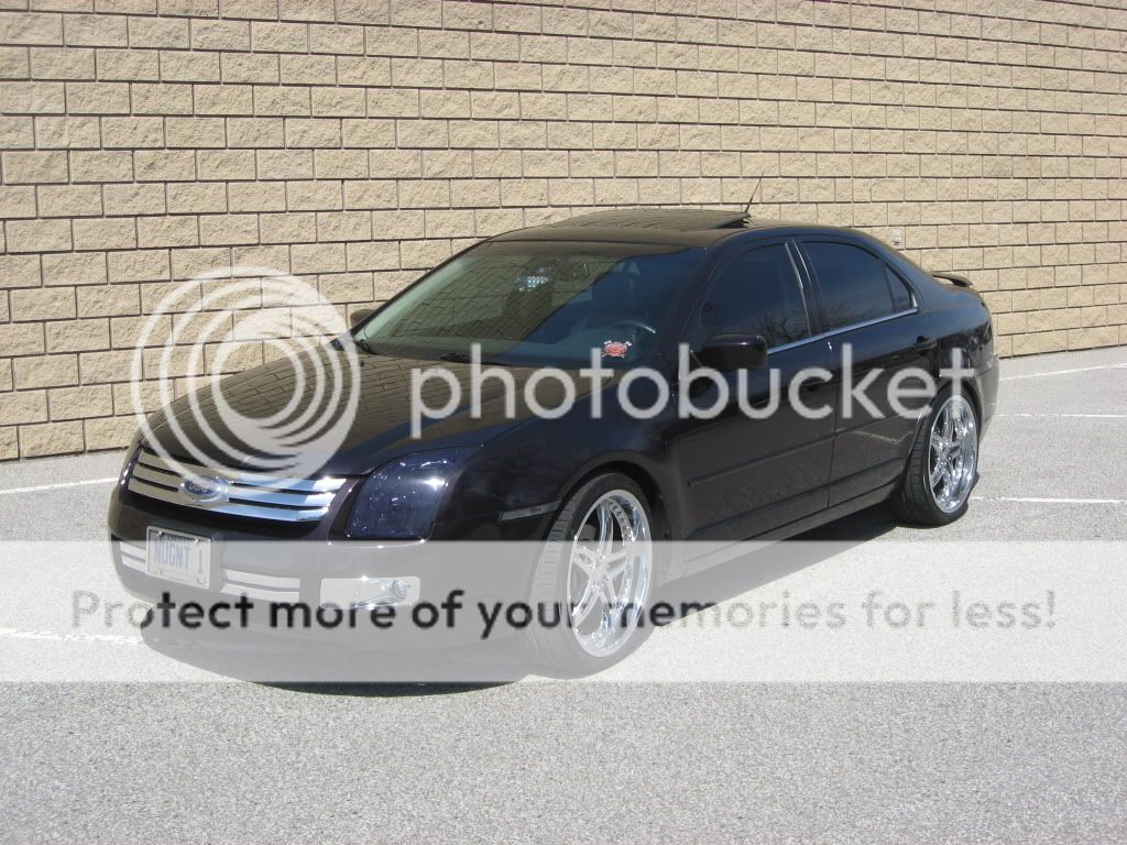 Updated! Pics of the 20" Neeper rims with Ford Racing lowering springs ...