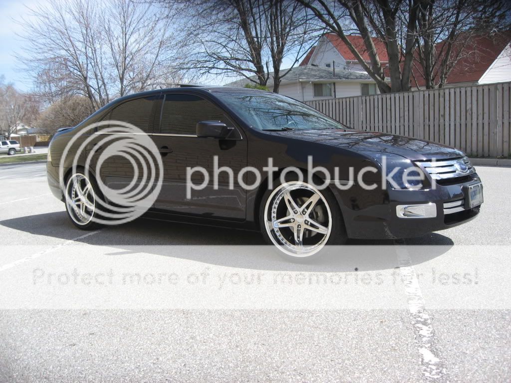 Updated! Pics of the 20" Neeper rims with Ford Racing lowering springs ...