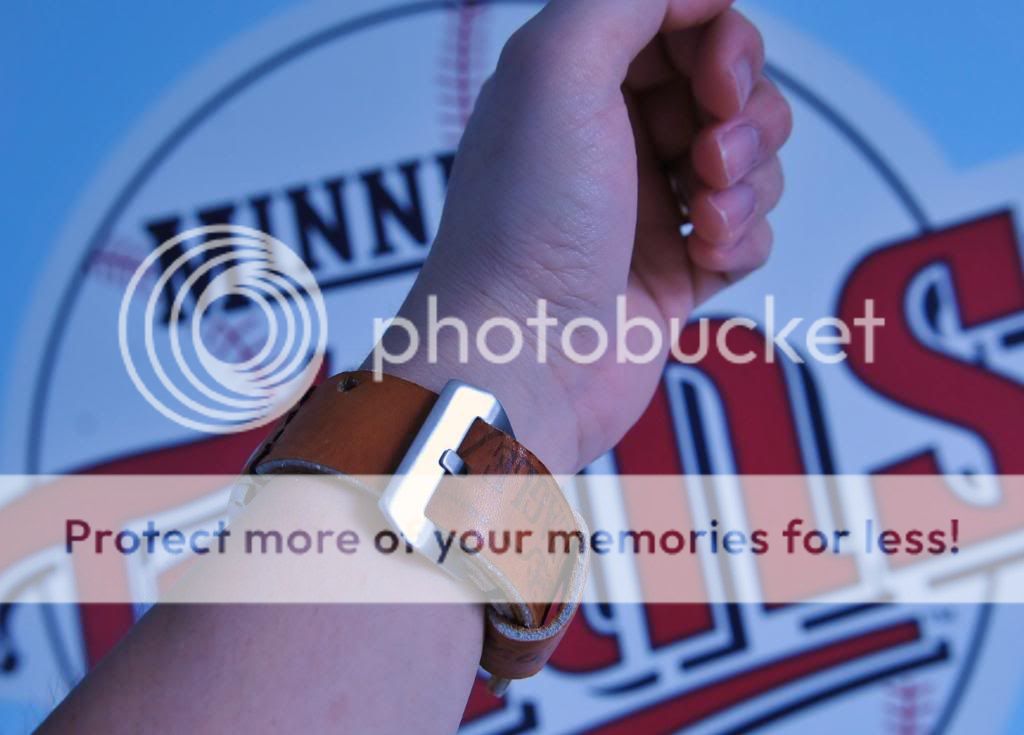 Homemade baseball glove strap | WatchUSeek Watch Forums